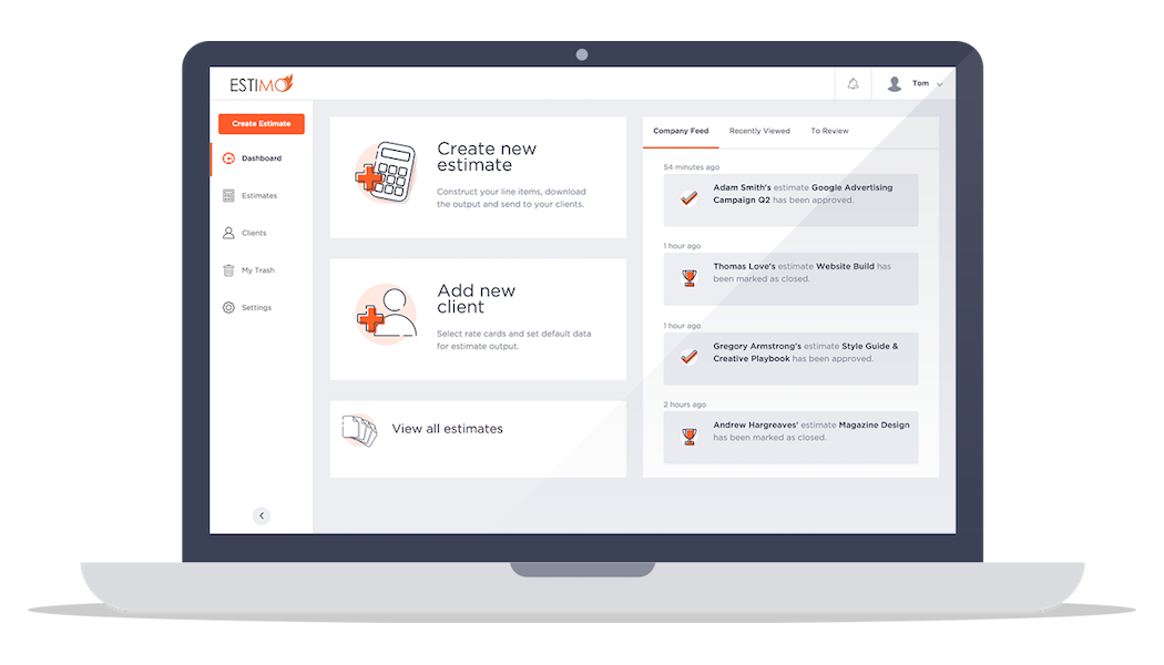 Estimo - sales proposals and RFP software